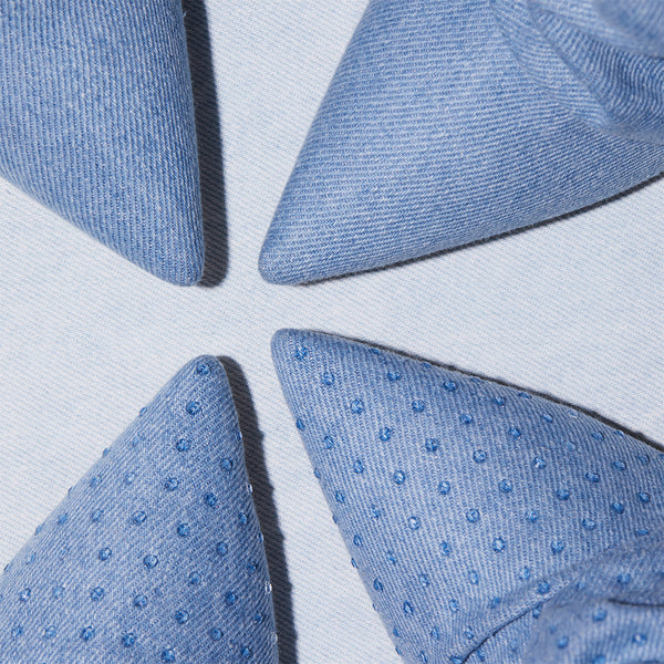 Light Blue Denim Booties For Women | POPPY – PROTA FIORI